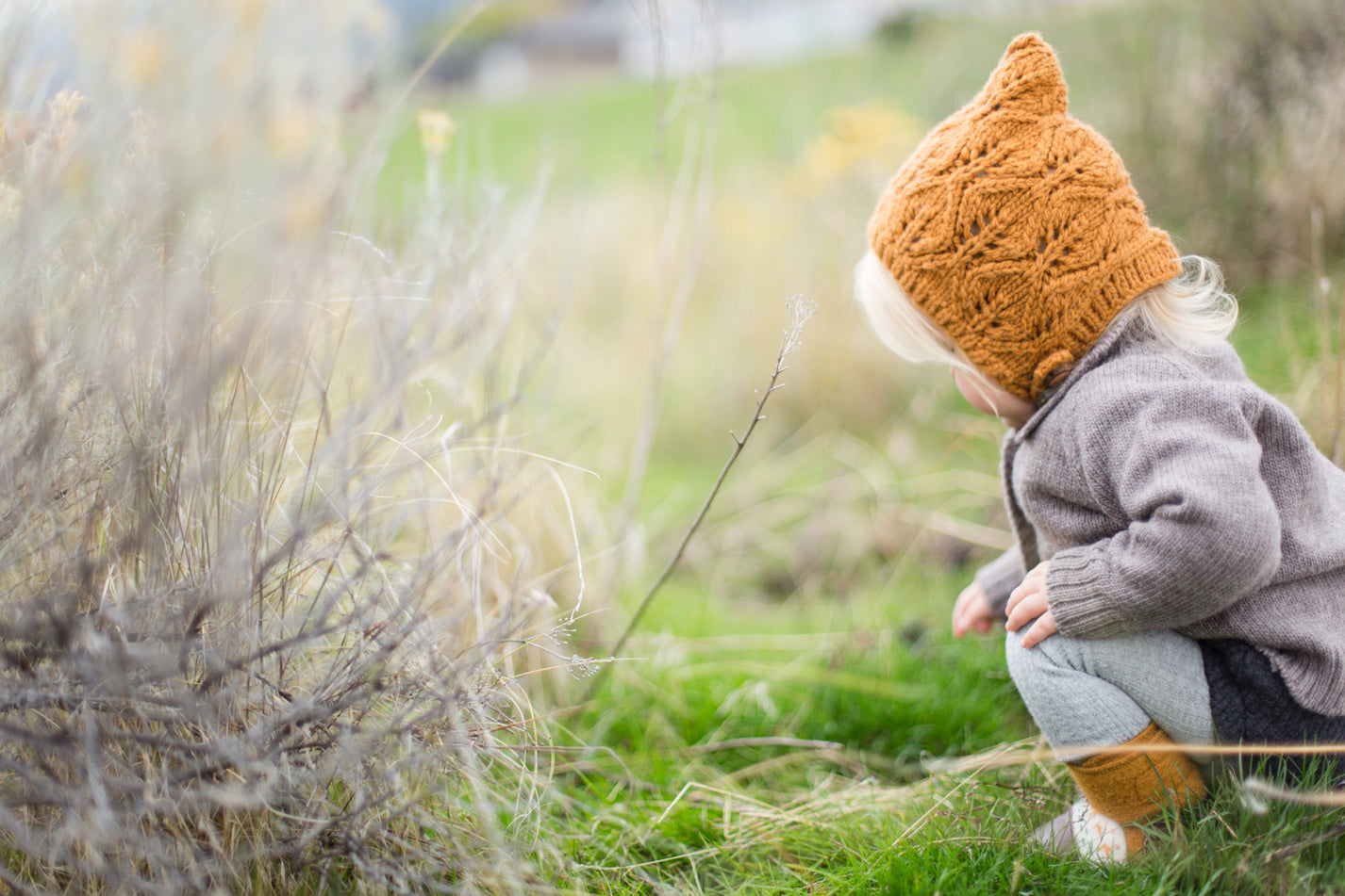 Coastal Forest Merino Wool Bonnet