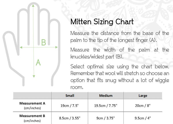 Upcycled Adult Wool Mittens